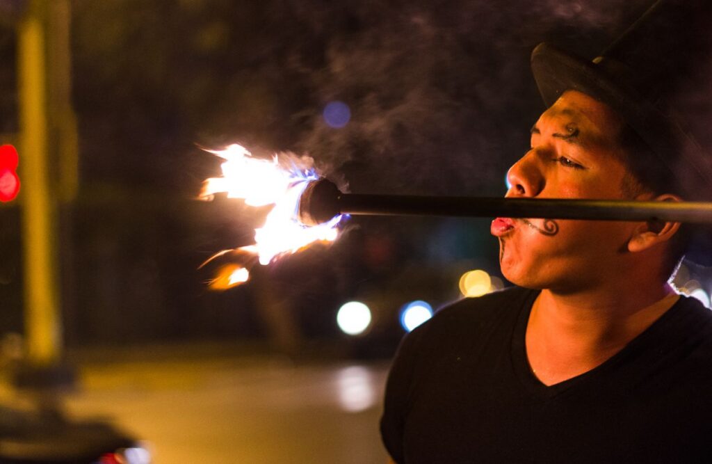 Hire Stilt Walkers, Jugglers & Fire Dancers for Events