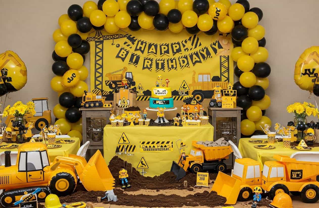 Construction Themed Birthday Party: Your Blueprint for an Epic ...